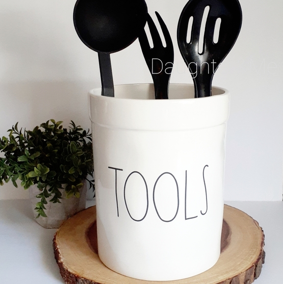 Rae Dunn | Kitchen | Nwt Rae Dunn Ll Chefs Tools Crock Kitchen Utensil ...